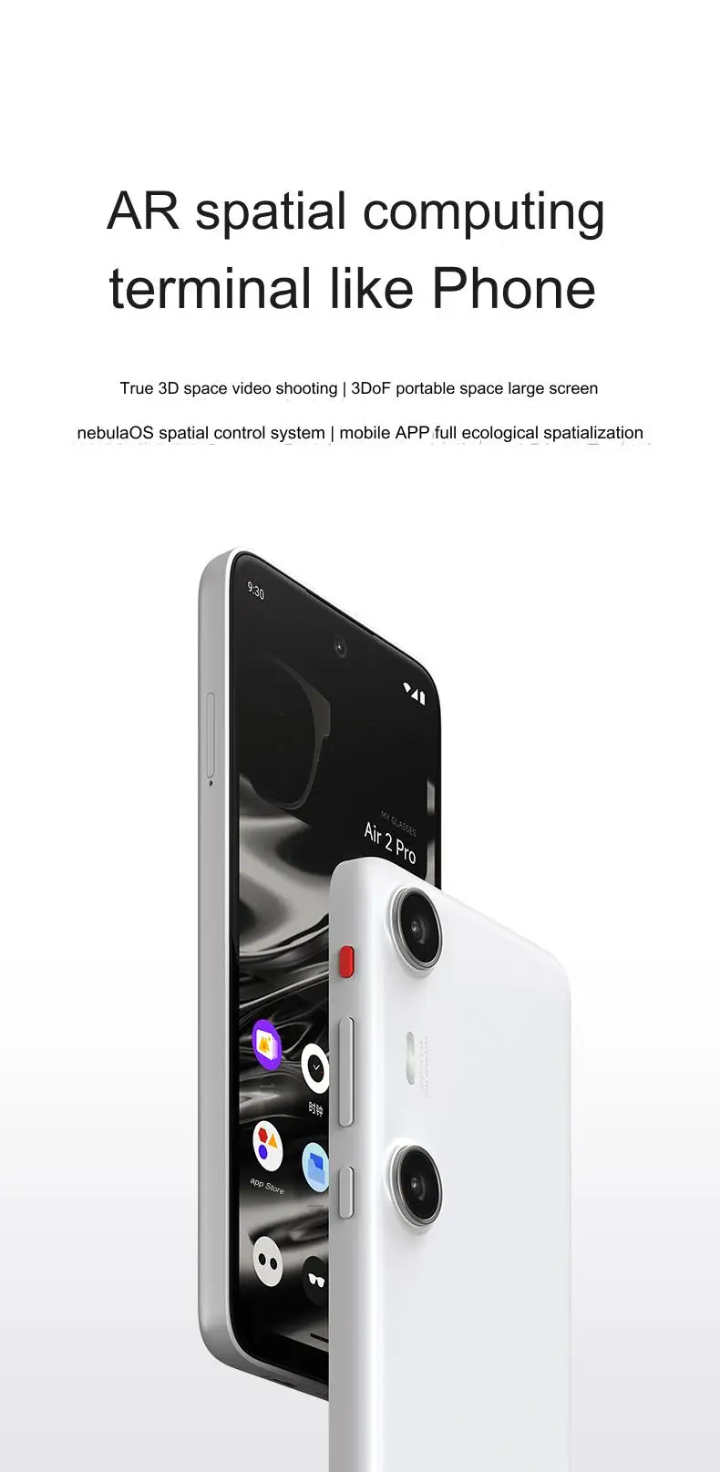 Global Version XREAL Beam Pro 3D Projection Camera Accessory