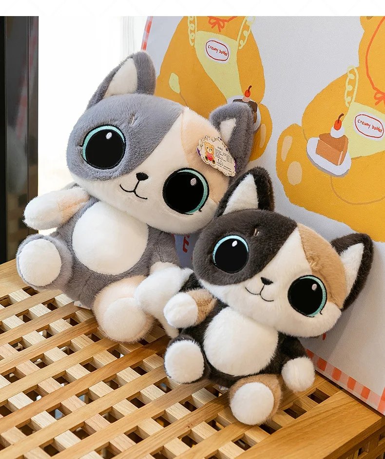 Hot Sale Cute Cartoon Kitty Cat Stuffed Plush Toy Sofa Cushion Cat ...