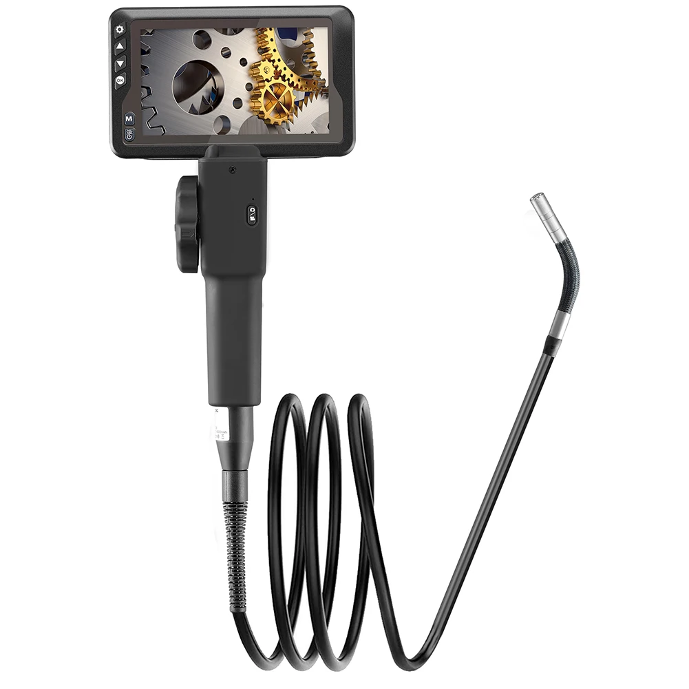 2021 New Two-way Articulating Borescope Videoscope Inspection Camera ...