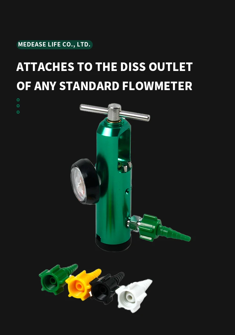 Oxygen Connector (christmas Tree Adaptor) Connect With Diss Outlet ...