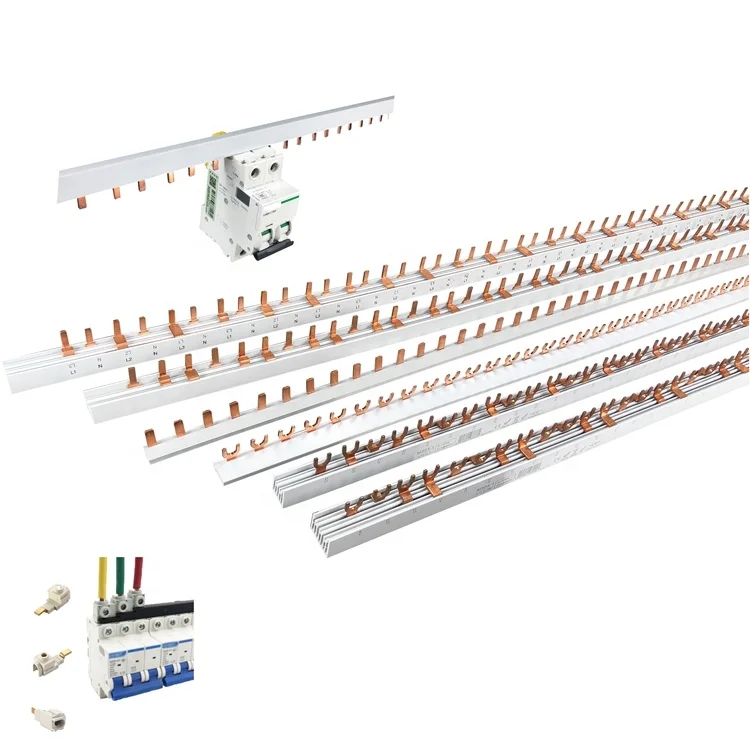 Chaer Copper Busbar for Electric Distribution Box MCB Connector Breaker ...