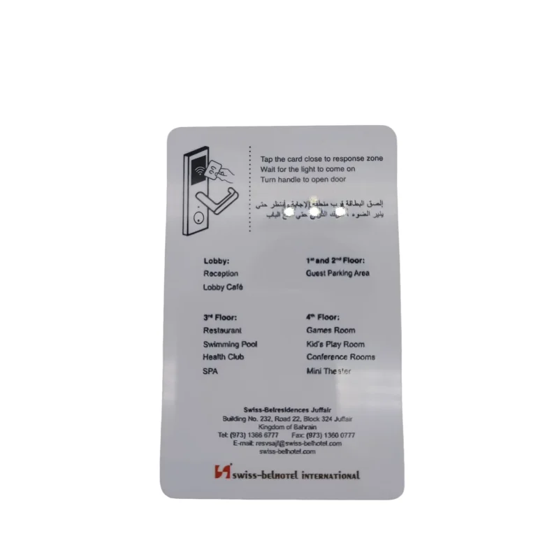 Factory Mifare Ultralight Ev1 Custom Rfid Hotel Card Black Matte Card ...