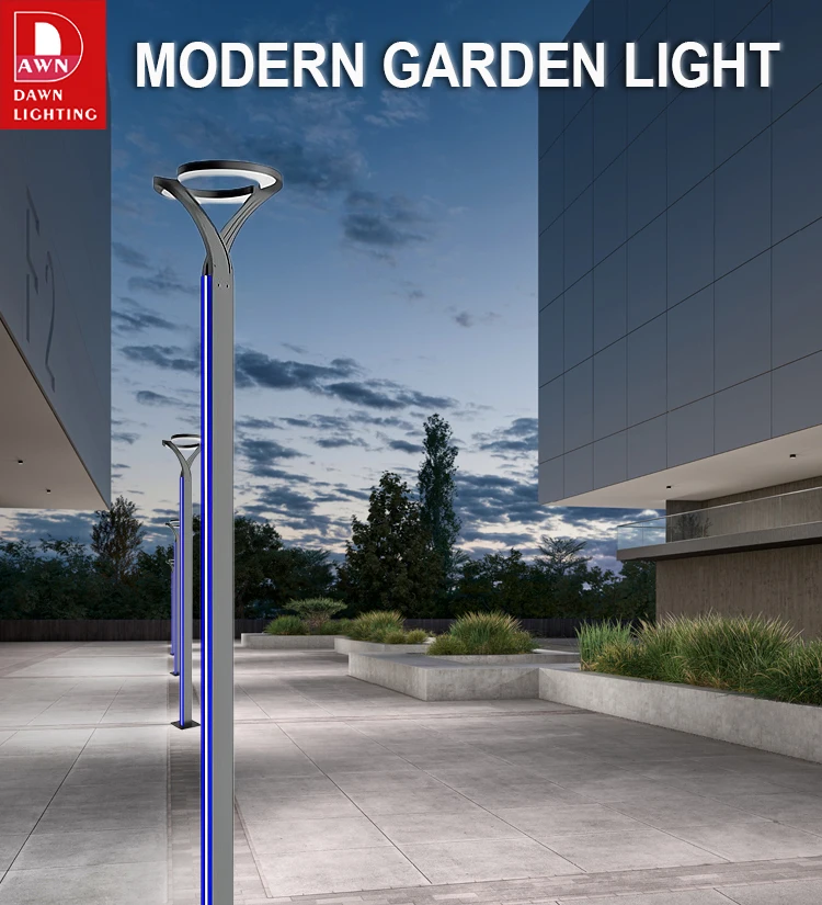 DAWN Manufacturer Factory Sale Outdoor Garden Lamp Solar Courtyard Lamp ...