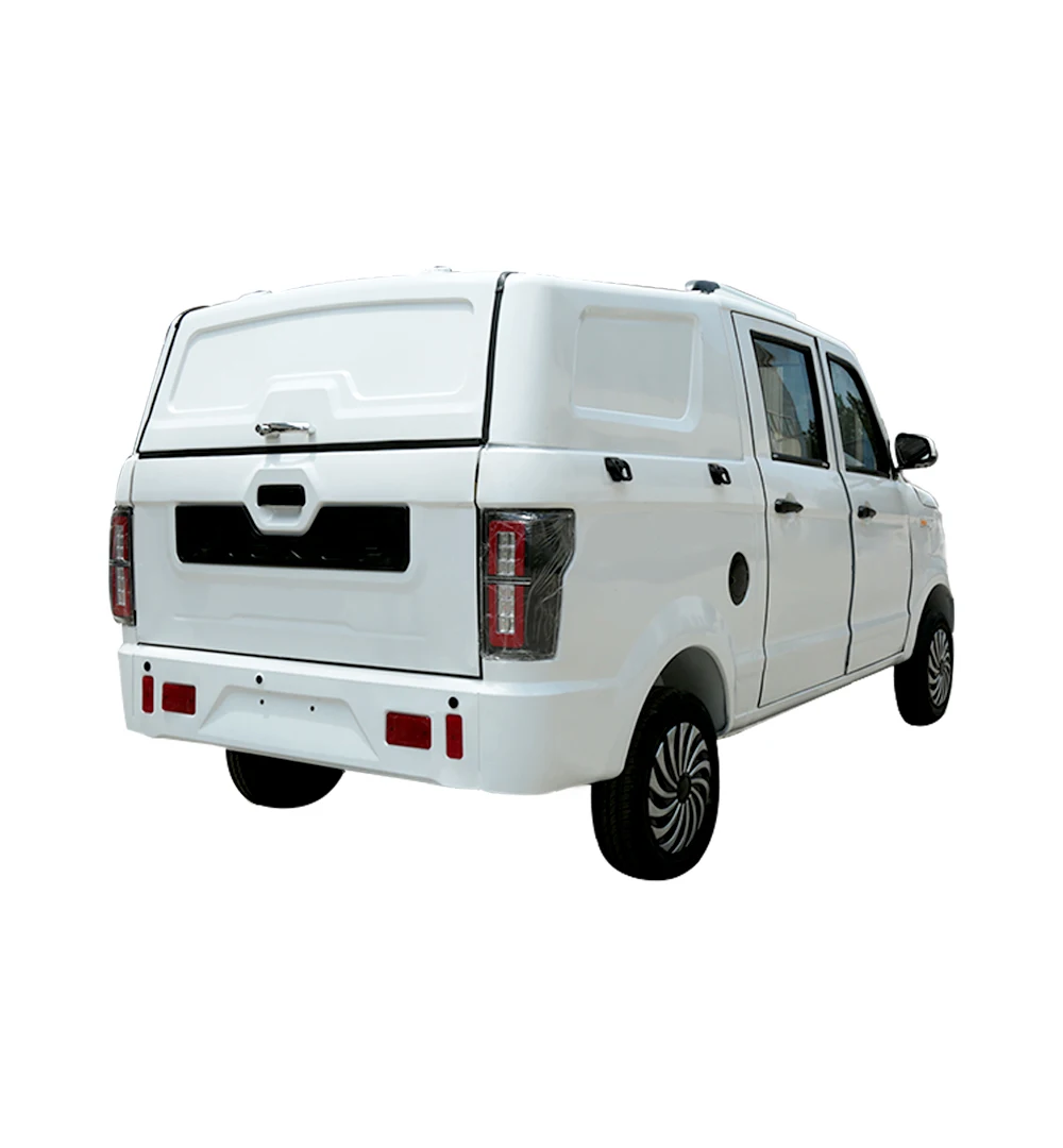 Mini Electric Pickup Truck 4x4 - Versatile Cargo Vehicle