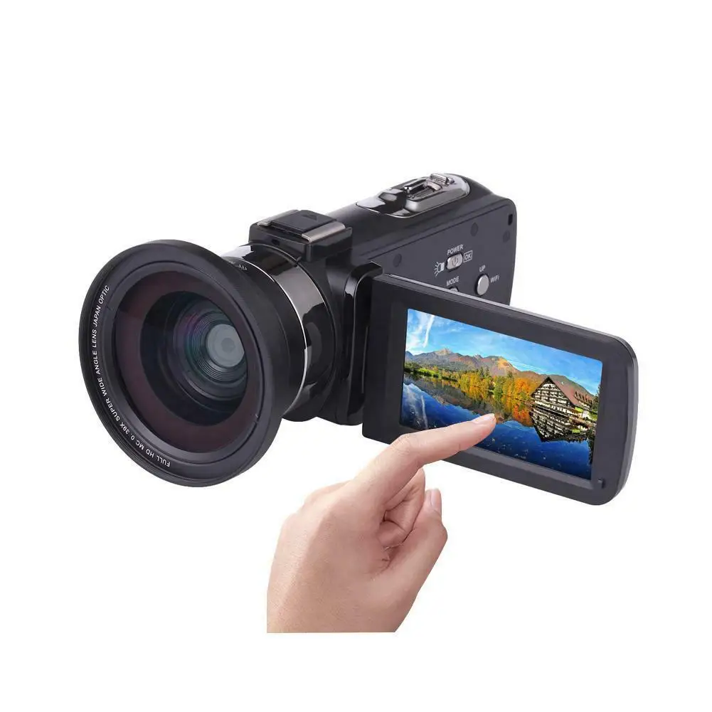 4K Professional Video Camera - Streaming & Recording