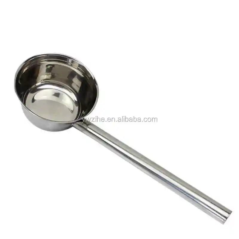 Stainless Steel Long Handle Water Ladle Kitchen Tools Scoop Big Water ...