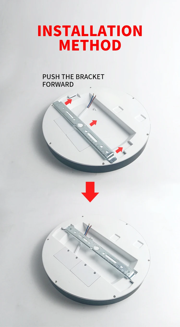 8 Inch Led Flush Mount Ceiling Light 1650lm 18w Ultra-slim Led Panel ...