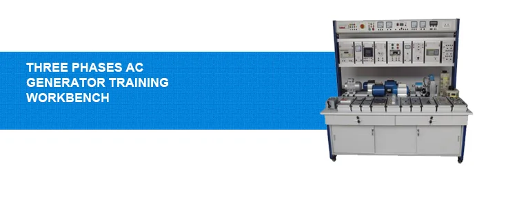 Three Phases Ac Generator Training Workbench Electrical Lab University ...