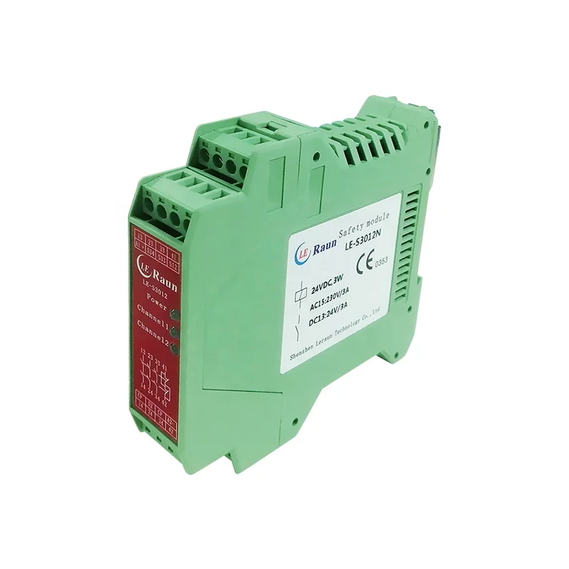 Dc24v Safety Relay Module With Led Indicator Light Automation Machine ...
