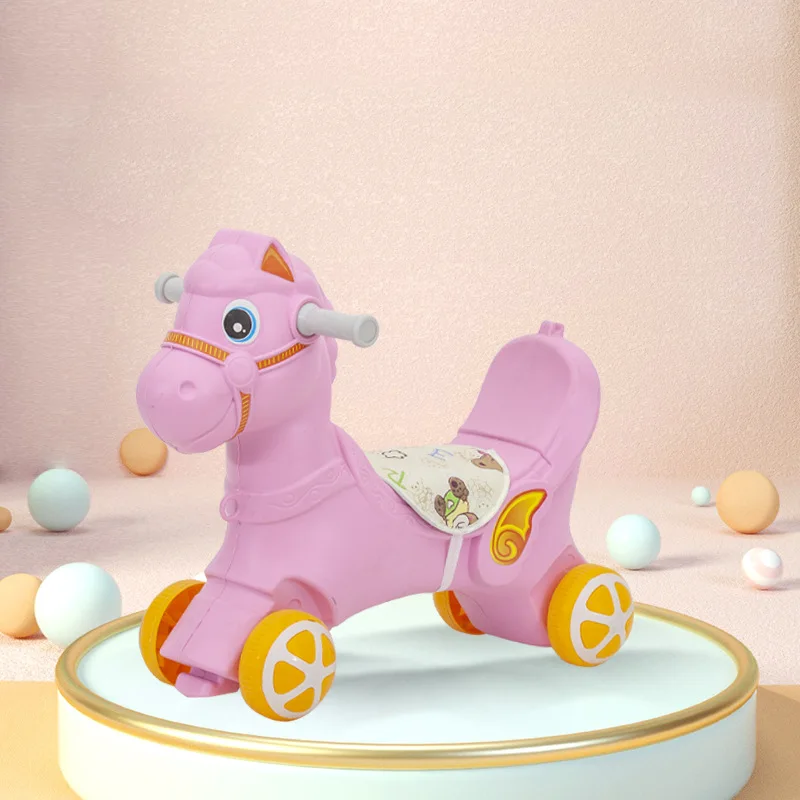 Indoor Rocking Horse Toy - Perfect for Baby's First Birthday
