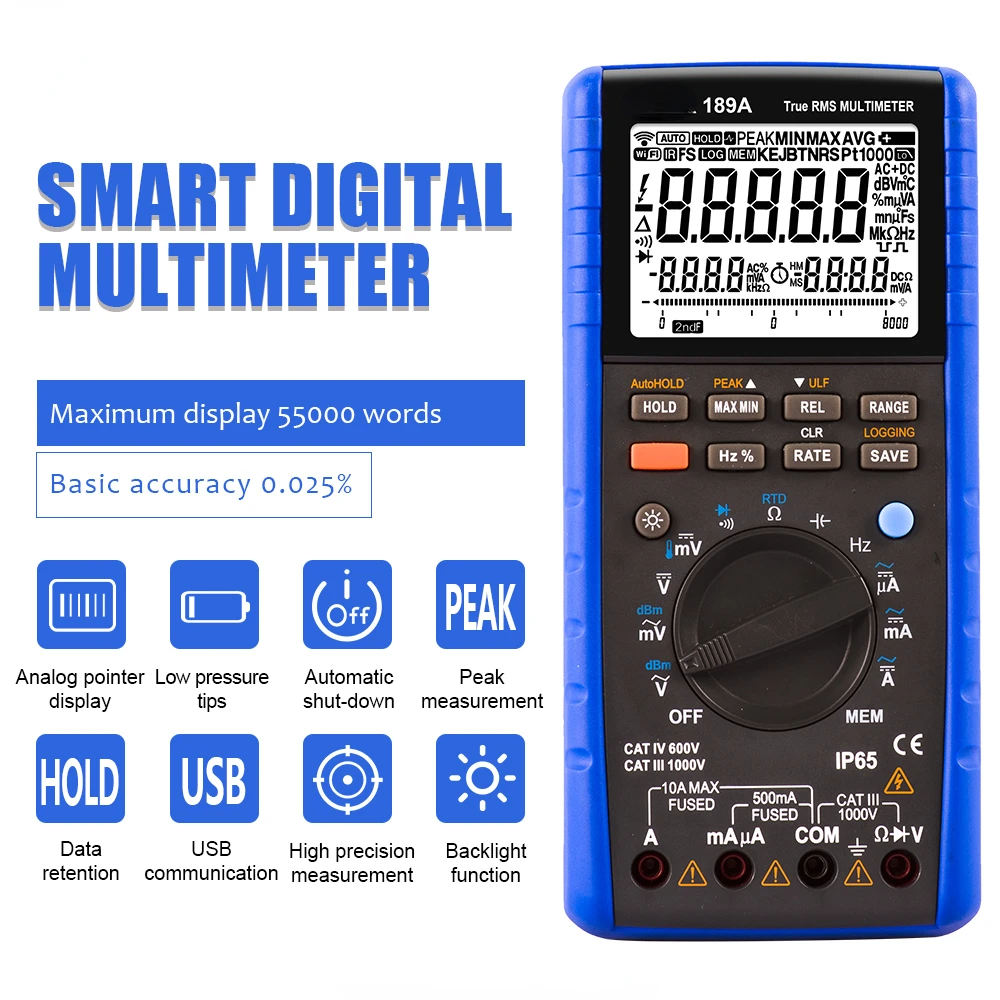 189A Digital Multimeter - Precision True RMS Measurement