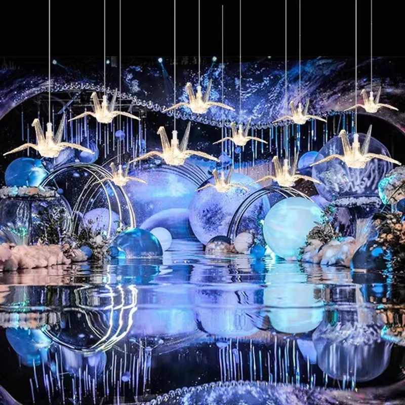 2023 Factory Direct Wedding Hall Stage Layout Venue Props 10heads ...