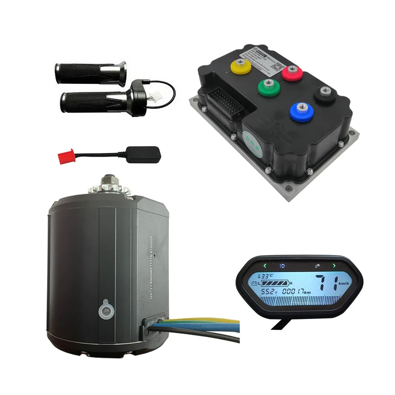 Water Cooled QS 138 90H 4000W 72V 110KPH Mid Drive Motor Conversion Kit ...