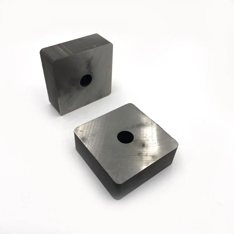 60x60mm Alnico V Block Magnet With Center Hole - Buy Alnico Blcok ...