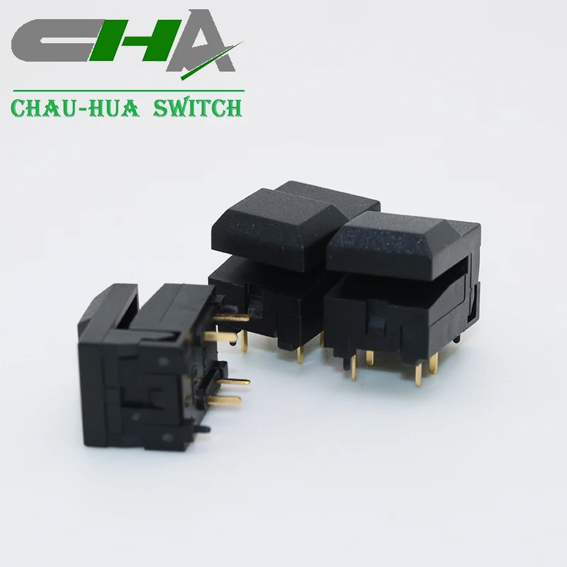 Cha Factory 6pin 24v Momentary Led Push Button Switch C3006 Series Push ...