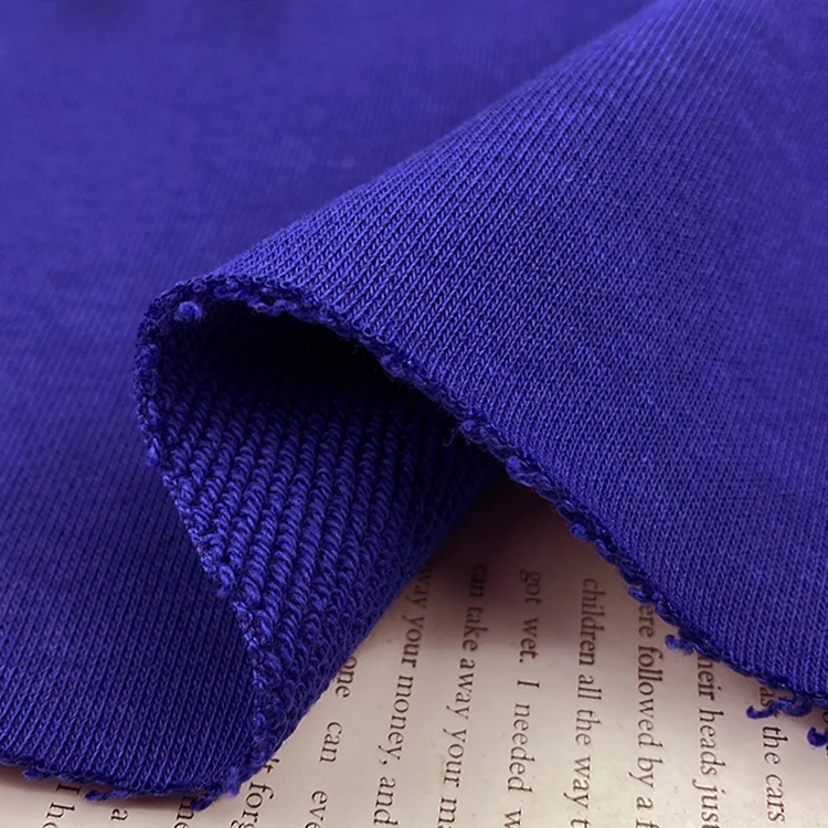 Shop High-Quality Plain Dyed French Terry Hoodies Fabric