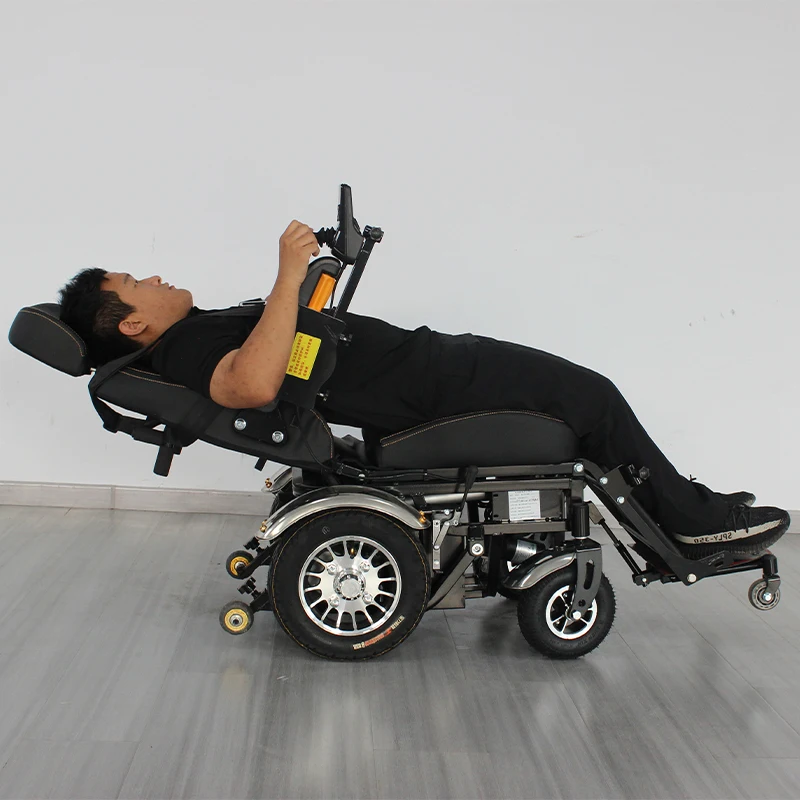Ajustable Power Stand Up Reclining Wheelchair Heavy Duty Motorized ...