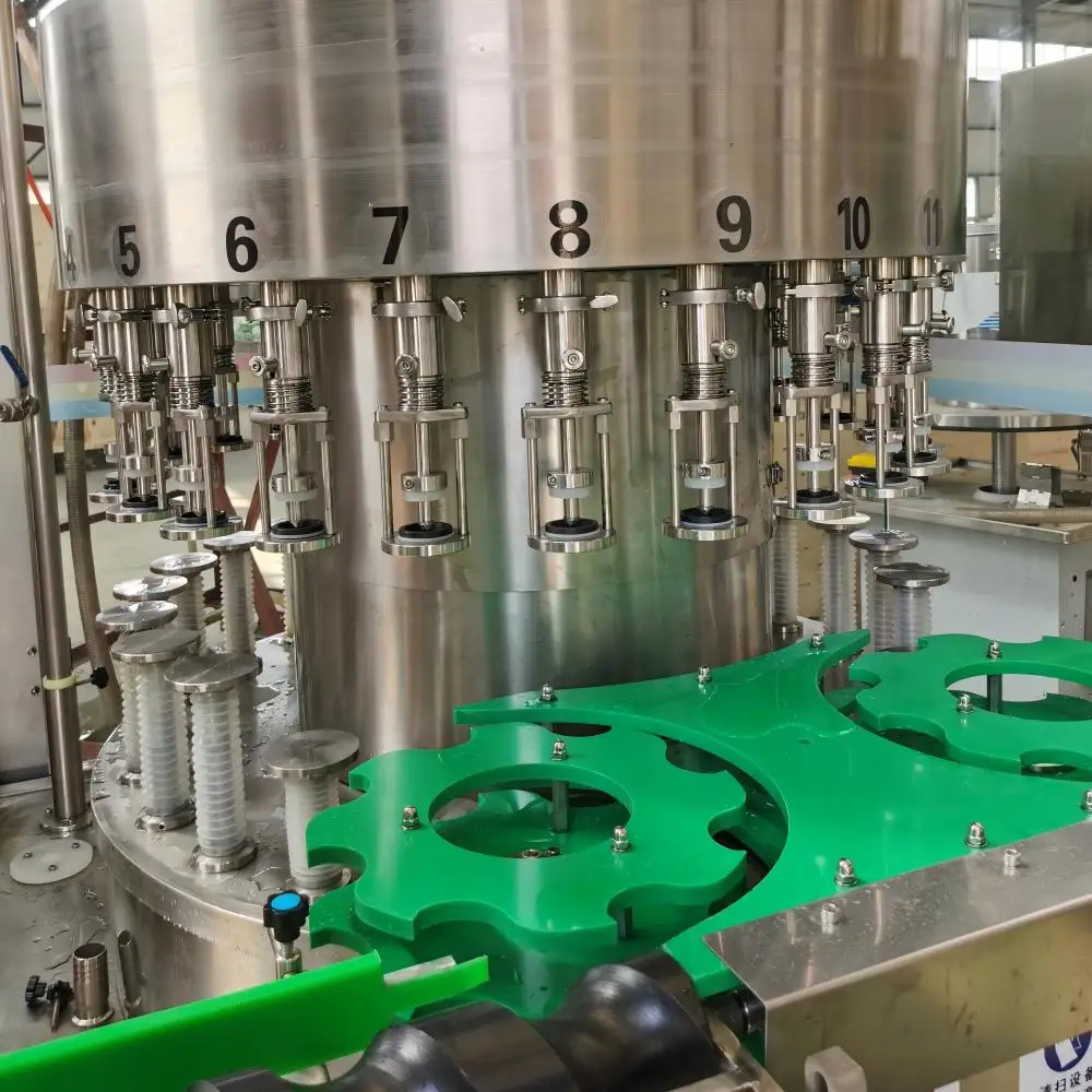 12 Head Rotary Vacuum Liquid Filling Machine - Efficient & Reliable