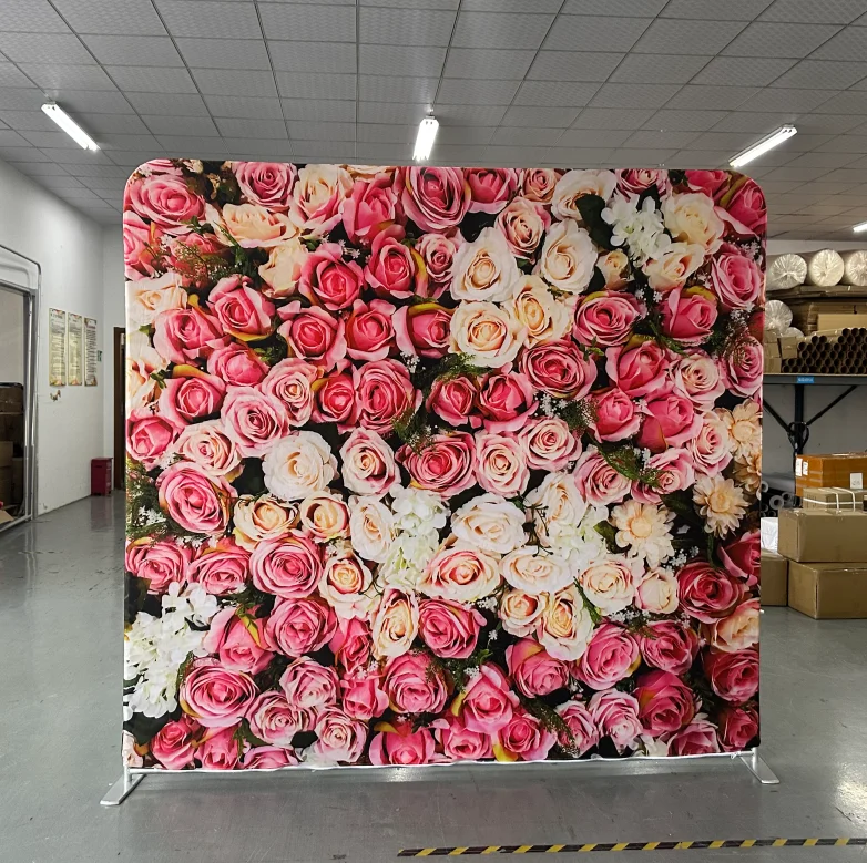 Portable Photo Booth Backdrop Tension Fabric Display Trade Show ...