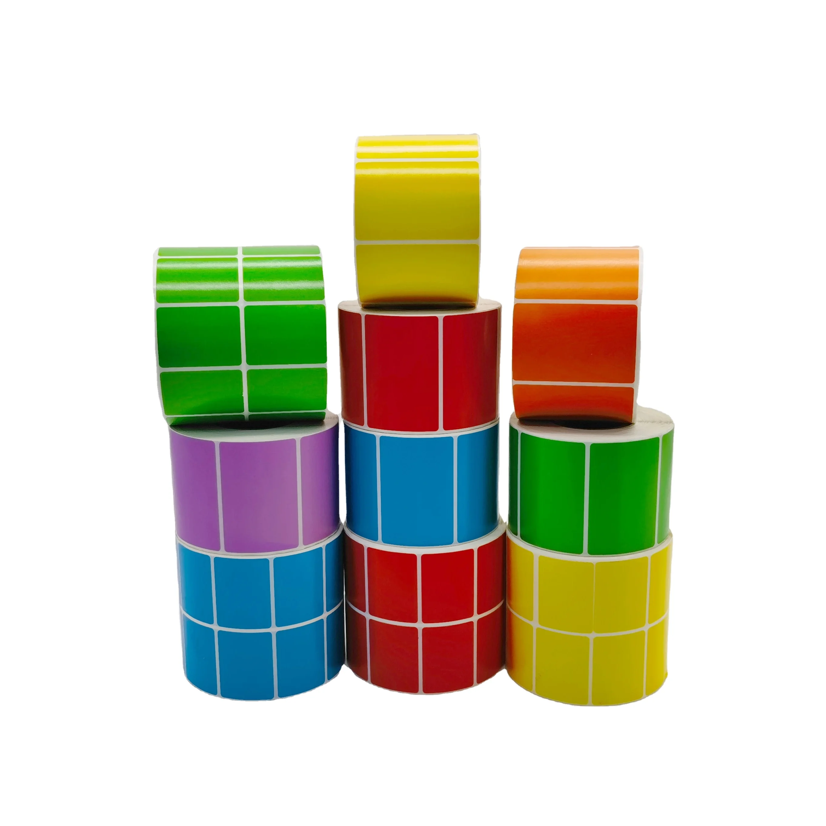 Factory Price Thermal Transfer Labels Colors 40mm*30mm Size 2000pcs ...