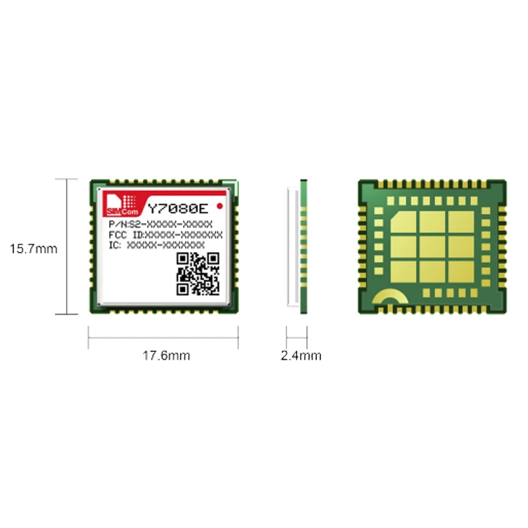Nb-iot GPS GNSS 4G/LTE LPWA Module Simcom Y7080E for Metering