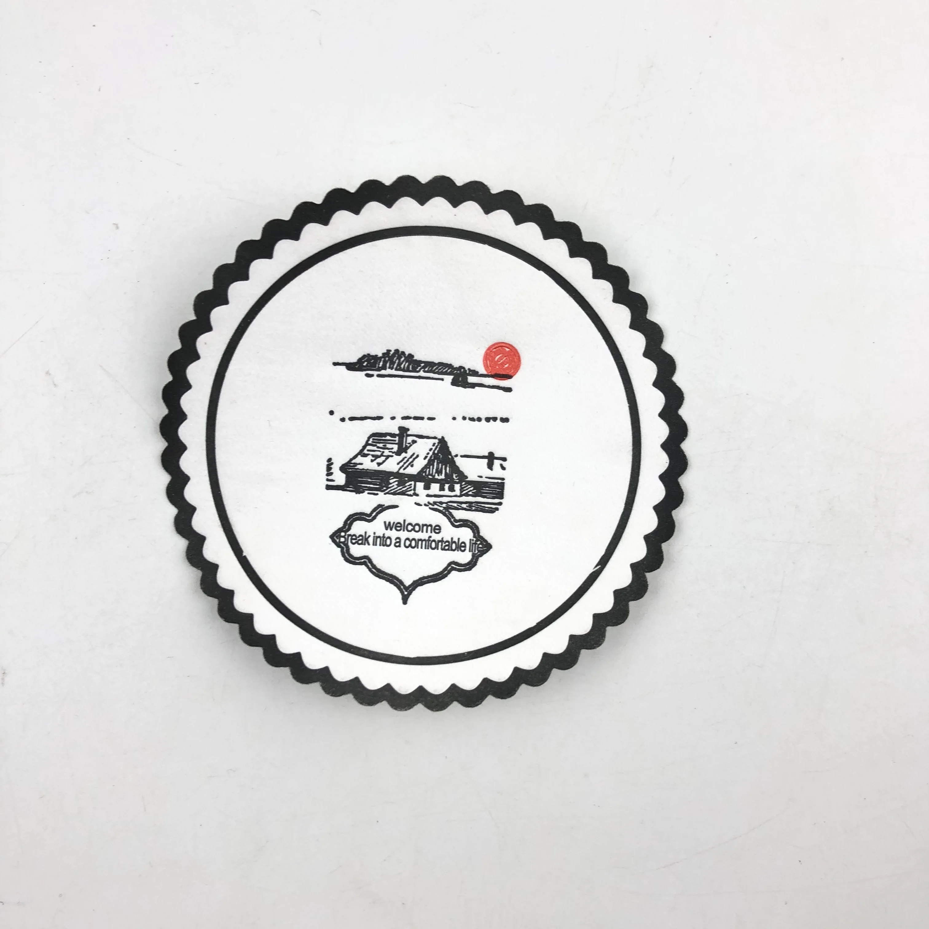 China Disposable Paper Cup Cover/ Cup Lid/ Stan Cap For Hotel/ SPA ...