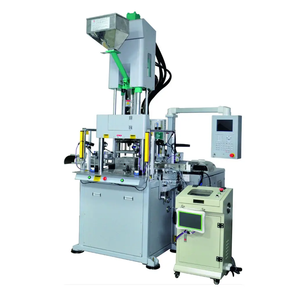 Vertical Small PVC Composite Pellet Injection Moulding Machine Plastic ...