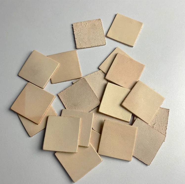 Italy Vegetable Tanned Leather Label First Layer Cowhide Tag Natural ...