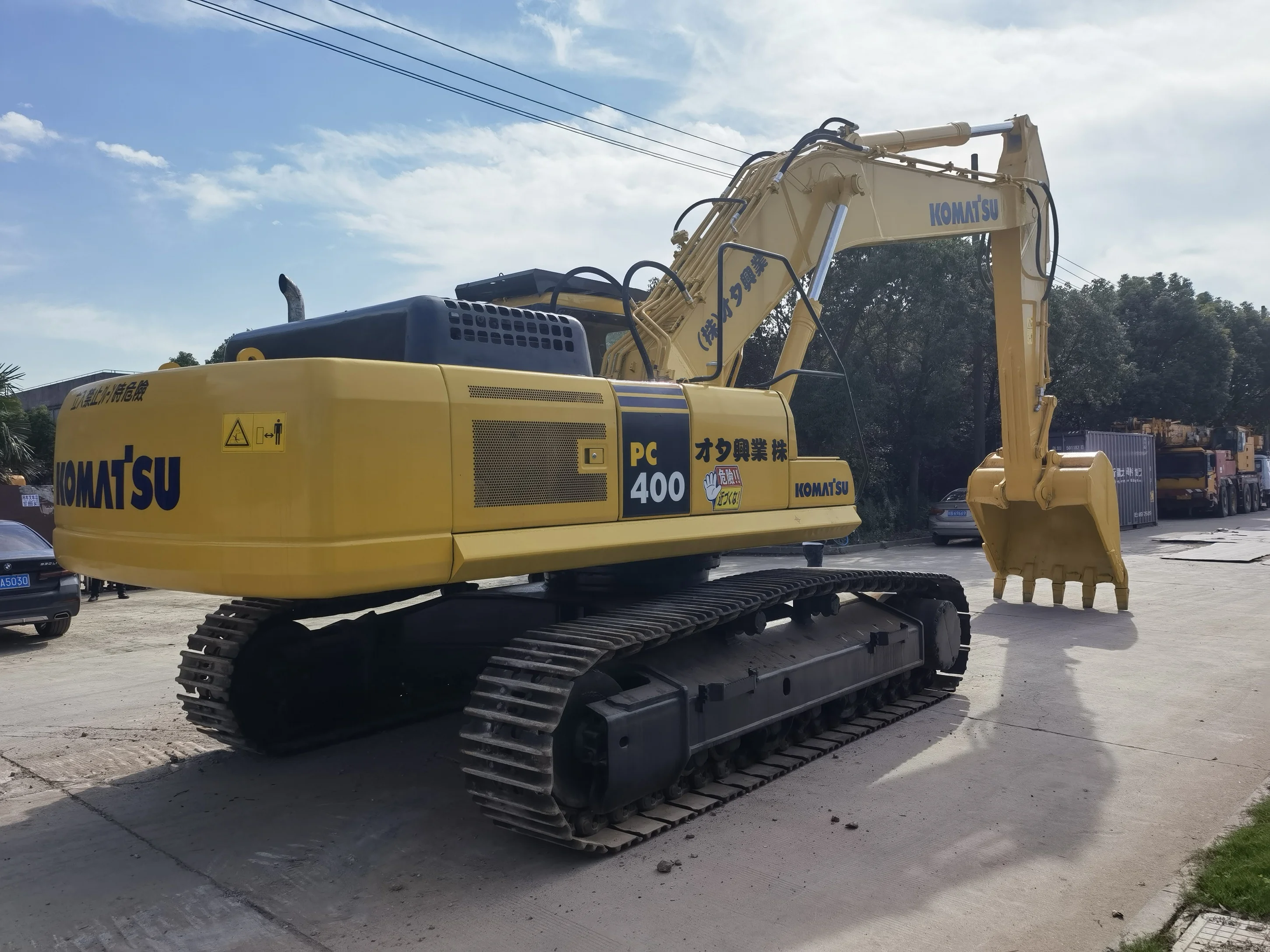 Original Japan Used Komatsu Pc400-7 Excavator Used Komatsu Excavator ...