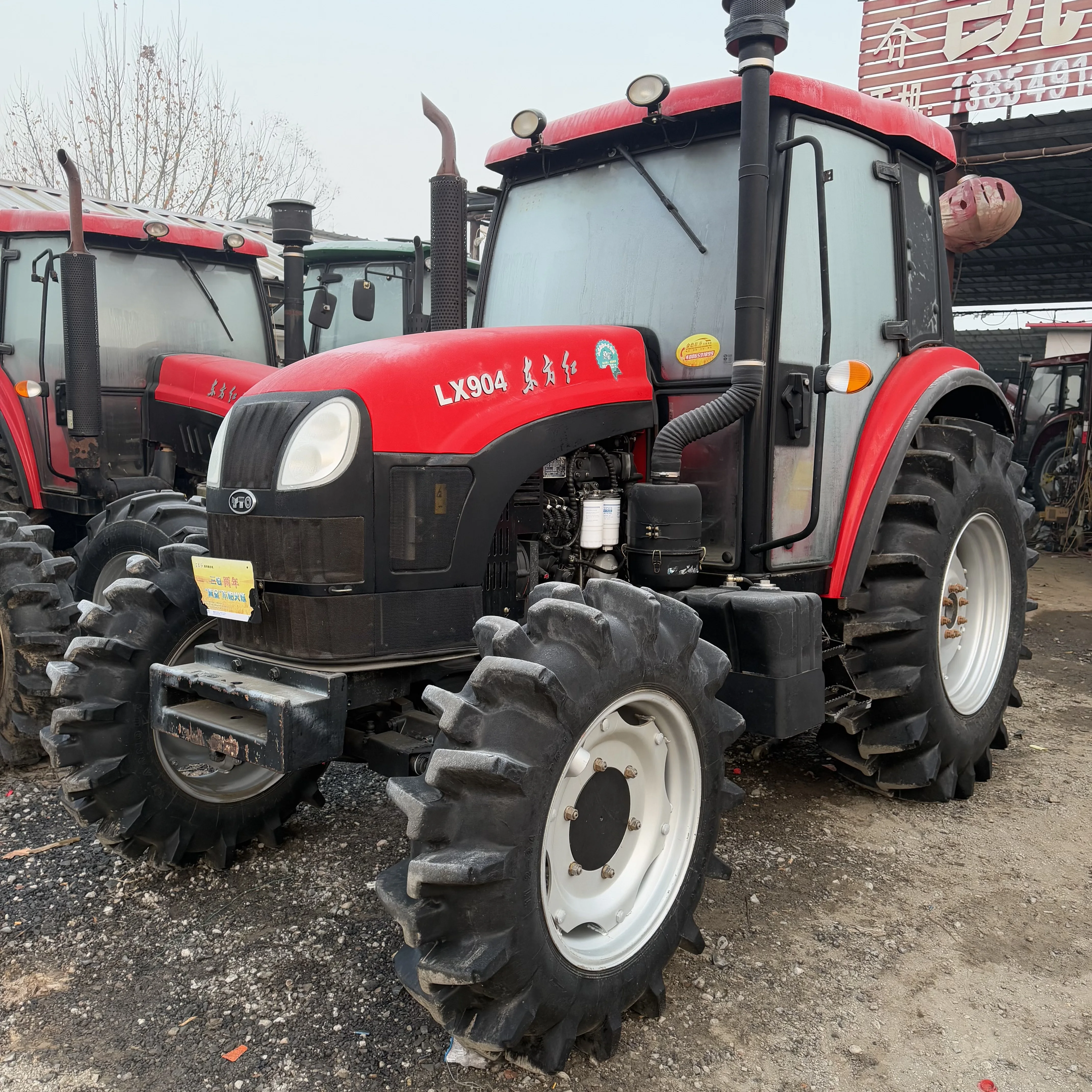 Chinese Farm Tractor Used High Quality Dongfanghong Lx904 Yto With Cheap Price - Buy ...