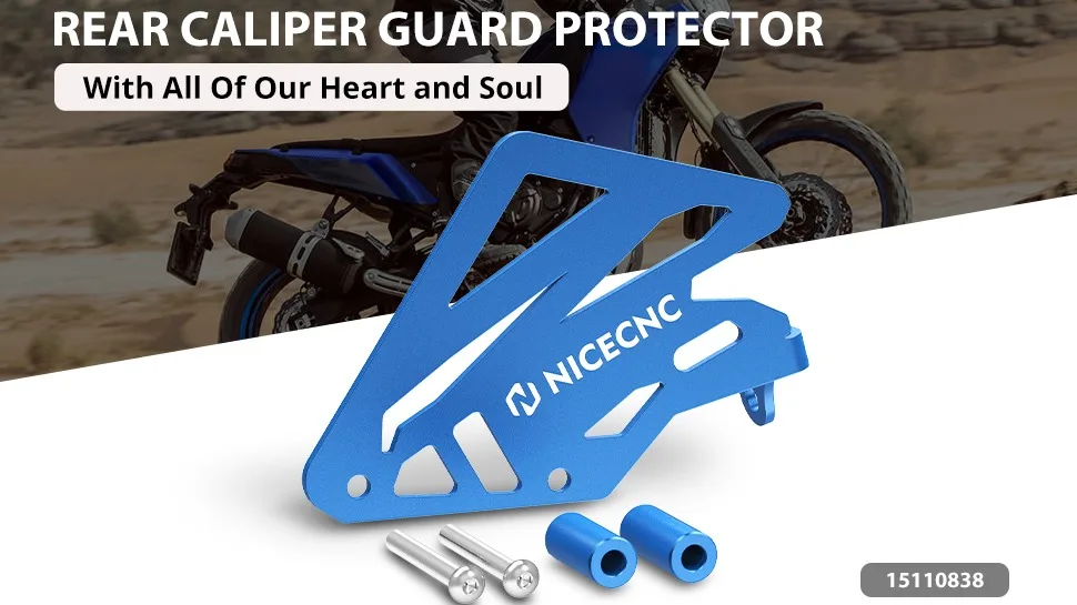 Nicecnc Rear Brake Caliper Guard Protector For Yamaha Tenere 700 Rally ...