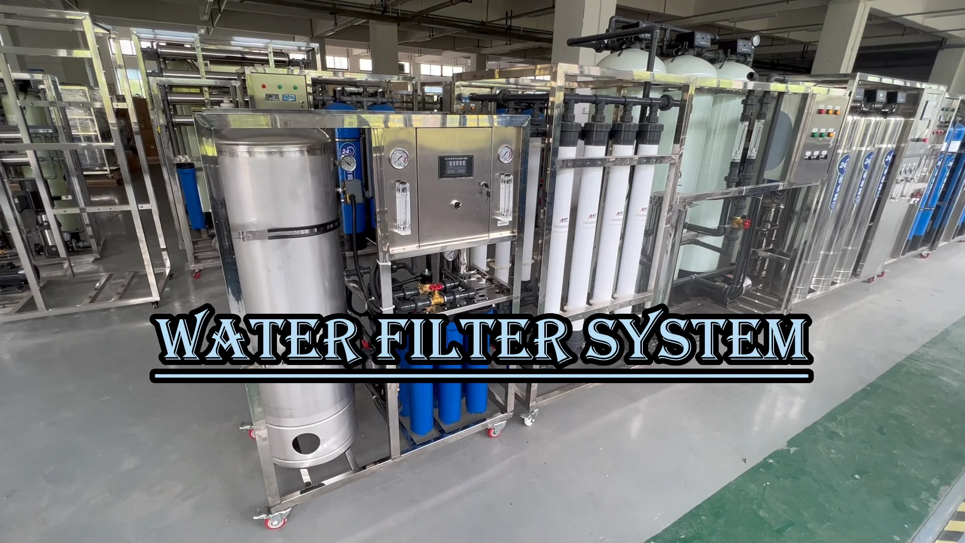 Mr2 500l Purified Water Treatment Ro Edi Water Purification System Pure ...