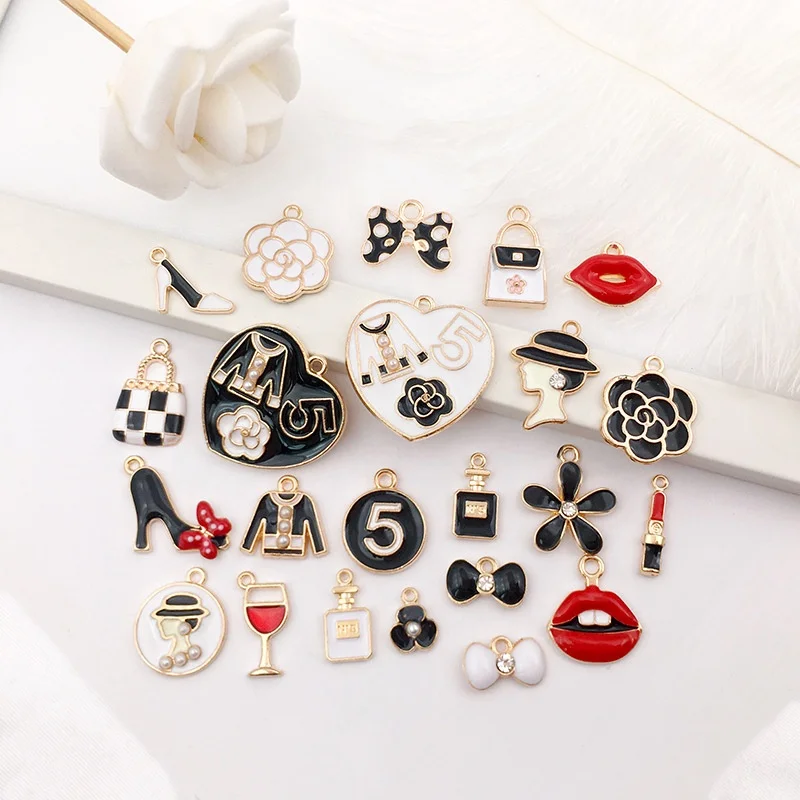 CC GG Designer Luxury Bracelet Bangle Logo Charms for DIY