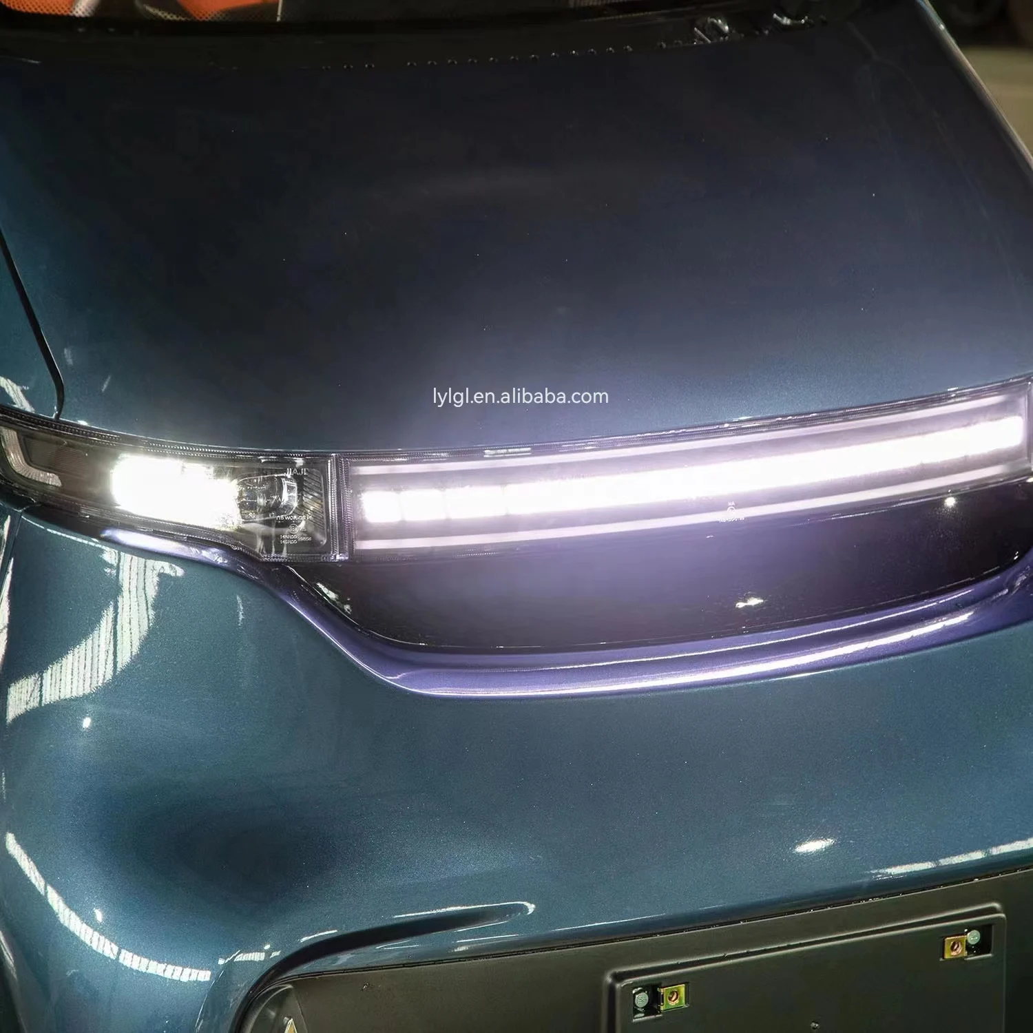 Lylgl F3 Eec Coc Certificate 2000w Motor Four Wheel Electric Small Car ...