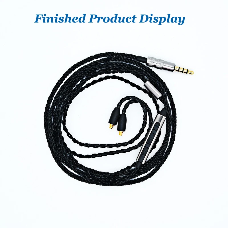 DIY 8-strand MP3 Copper Wire Earphone Replacement Semi-manufactures ...
