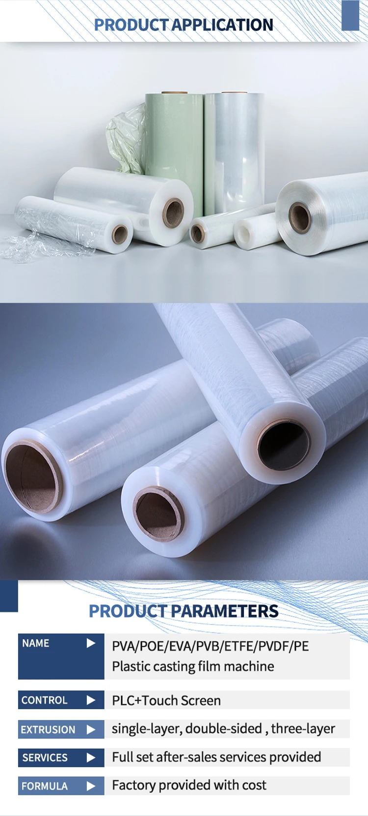 Pva Degradable Making Protective Cast Tpe Film Machine Automobile ...