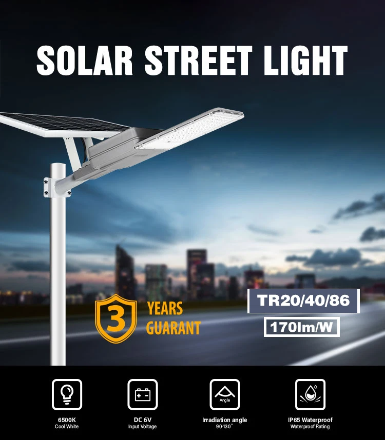 KCD IP65 Waterproof Lithium Ion Battery Outdoor Solar Street Lamp 50w ...