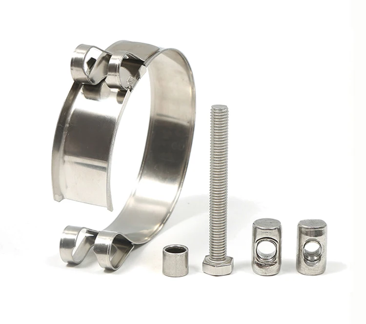 High Pressure Quick Coupling Pipe Clips Single Bolt Hose Clamp| Alibaba.com