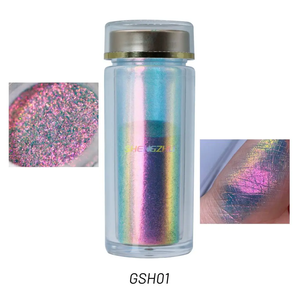 Magical Rainbow Color Shifting Pigments Eyeshadow Face Loose Powder for ...