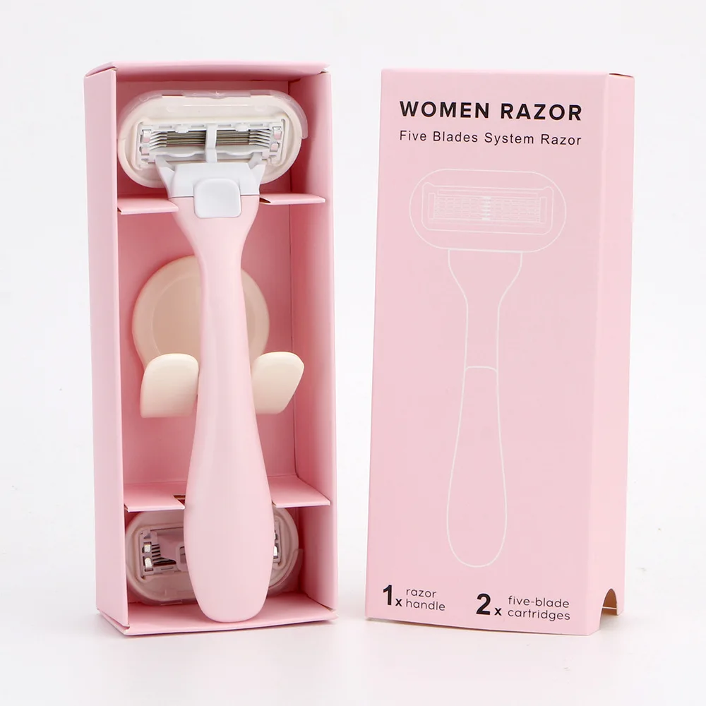 Women System Razor for Sensitive Skin - Replaceable Blades