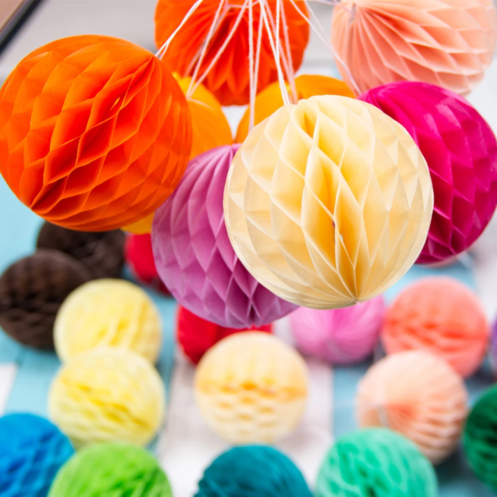 Wholesale Handmade Tissue Paper Honeycomb Balls for Events