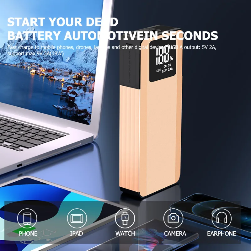 Oem&odm 12v 21800mah Power Bank Portable Carjump Starter Battery Pack ...