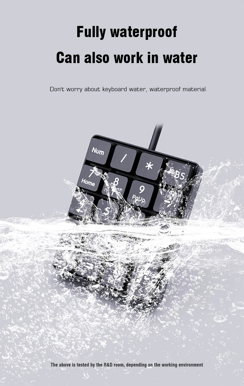 Sk35 External Digital Mechanical Keypad Office Restaurant Keyboard ...