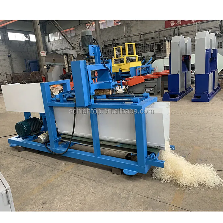 China Factory Supply Animal Bedding Wood Wool Making Machine Excelsior ...