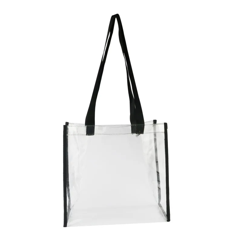 Large Plastic clear Pvc Vinyl Shopping Tote Bags| Alibaba.com