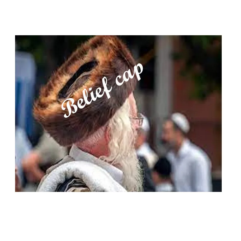 Belief Shtreimel Fur Hat for Jewish Men - Custom Size, Stylish Hasidic ...