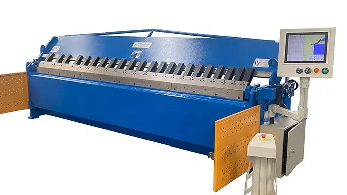 20' Metalworks Gutters And Trim Hydraulic Long Sheet Cnc Metal Folder ...