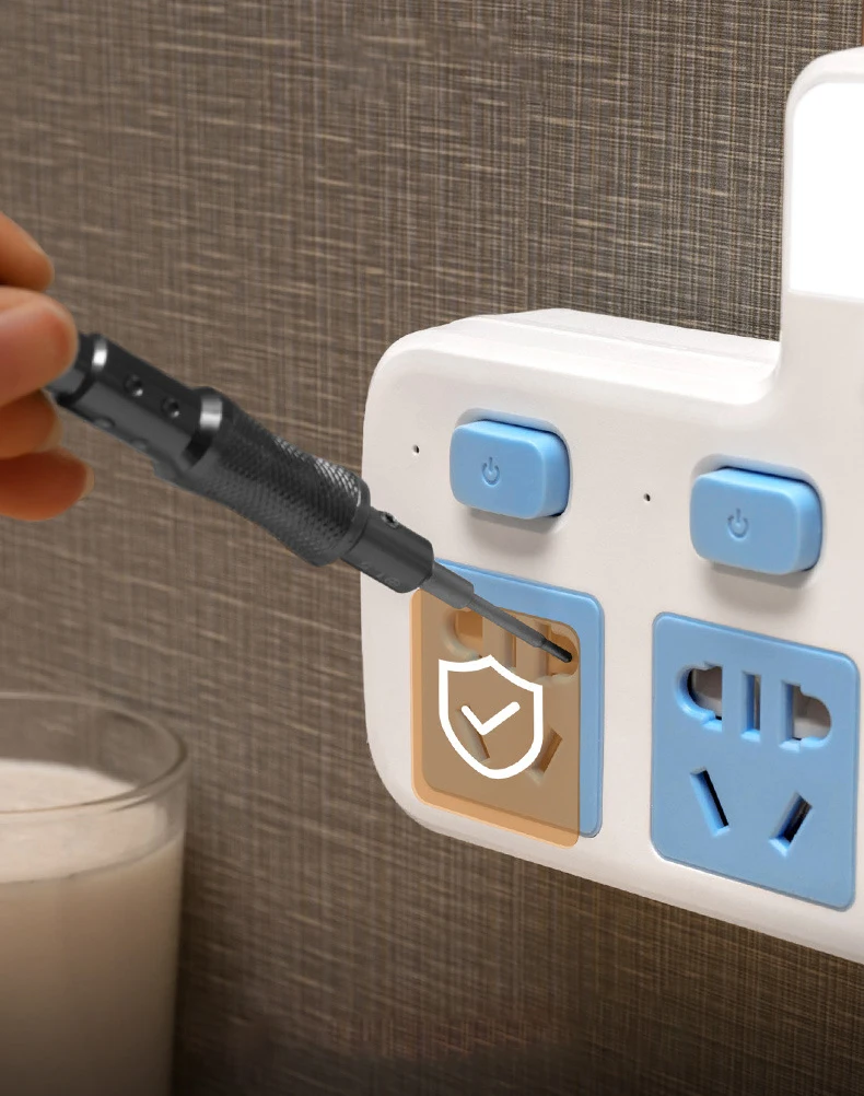 Smart Wireless Lightning Protection Socket Conversion Plug Socket Multi ...