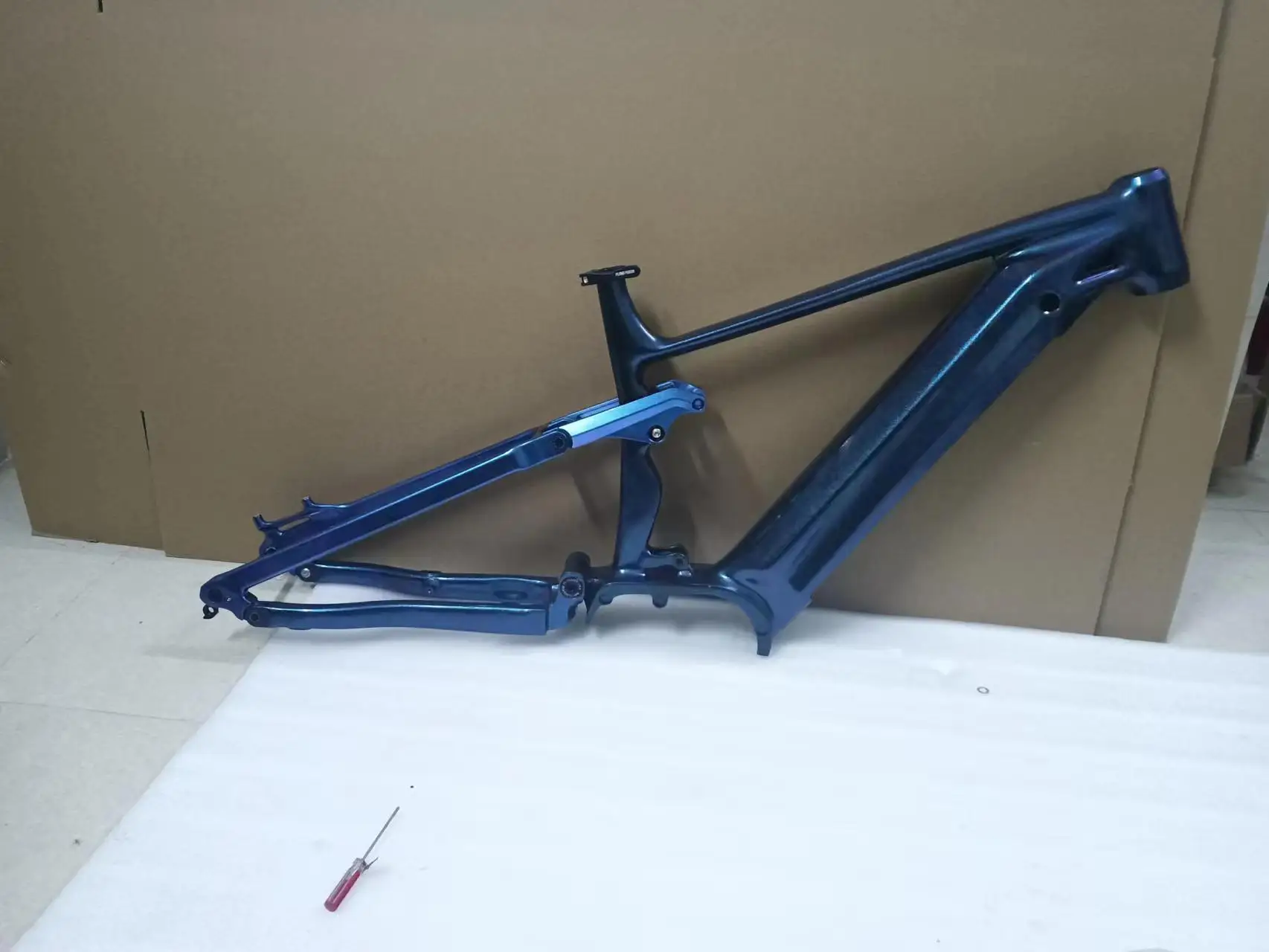 29'' Ebike Full Suspension Frame for Bafang Mid Drive Motor