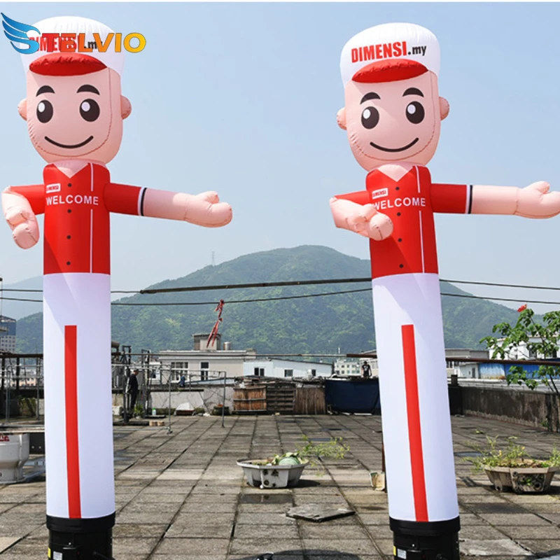 Welcomed Cartoon Air Dancer Reinforced Oxford Cloth Inflatable Waving ...